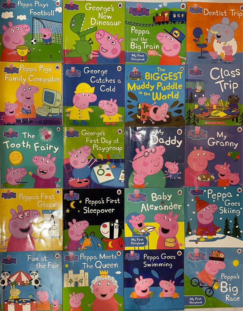 Peppa pig story book, Hobbies & Toys, Books & Magazines, Children's ...