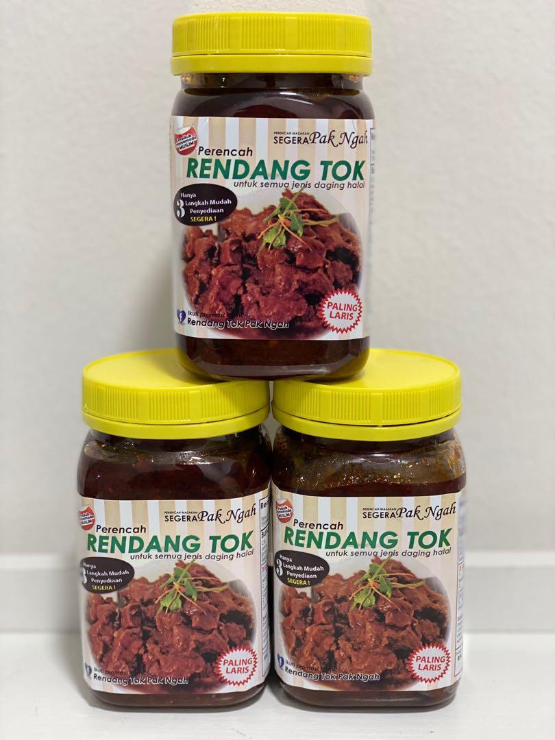 Perencah Rendang Tok Pak Ngah, Food & Drinks, Spice & Seasoning on ...