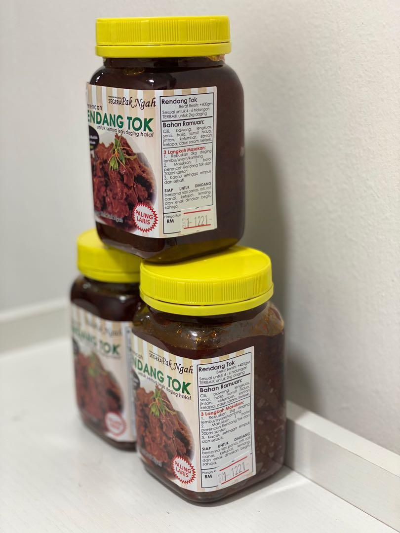 Perencah Rendang Tok Pak Ngah, Food & Drinks, Spice & Seasoning on ...