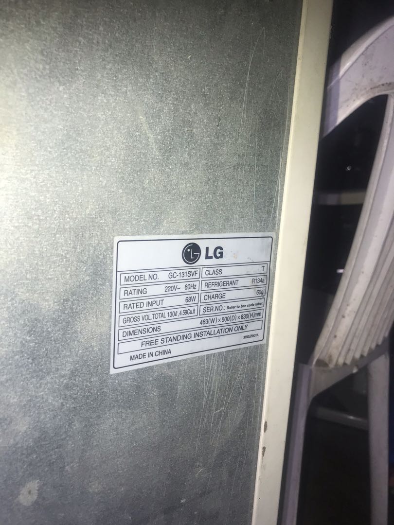 Personal Ref “LG”, TV & Home Appliances, Other Home Appliances on Carousell