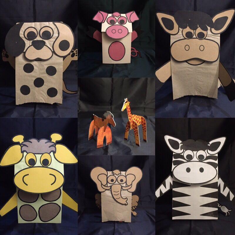 PIG PAPER BAG PUPPET, Hobbies & Toys, Stationary & Craft, Handmade ...