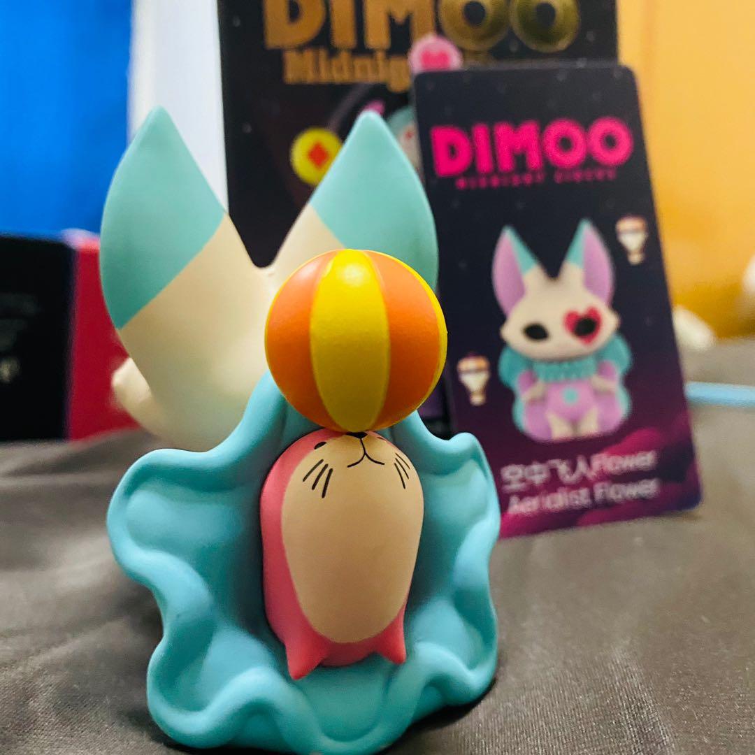 Popmart Dimoo Midnight Circus- Aerialist Flower, Hobbies & Toys, Toys ...