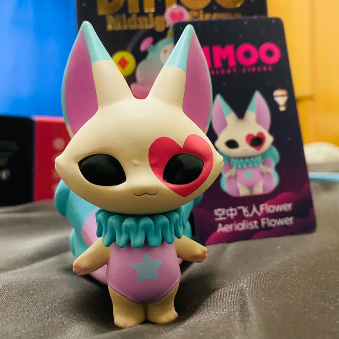 Popmart Dimoo Midnight Circus- Aerialist Flower, Hobbies & Toys, Toys ...