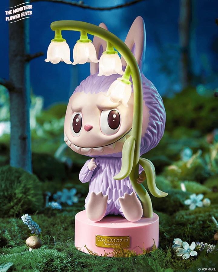 Popmart Labubu 風鈴花USB枱燈, 興趣及遊戲, 玩具 & 遊戲類 - Carousell