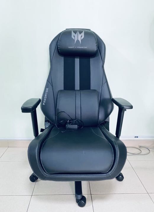 Predator x OSIM Gaming Chair (Black), Furniture & Home Living ...