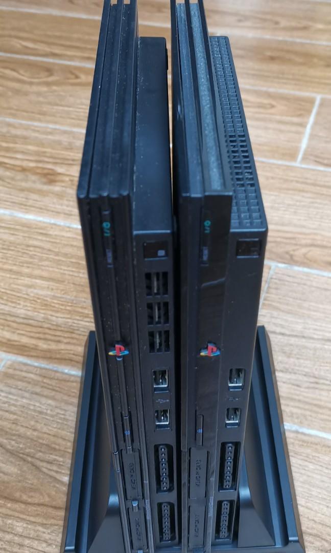 PS2 Slim console vertical stand, 多用途直立支架, 電子遊戲, 遊戲機配件, 手掣 - Carousell
