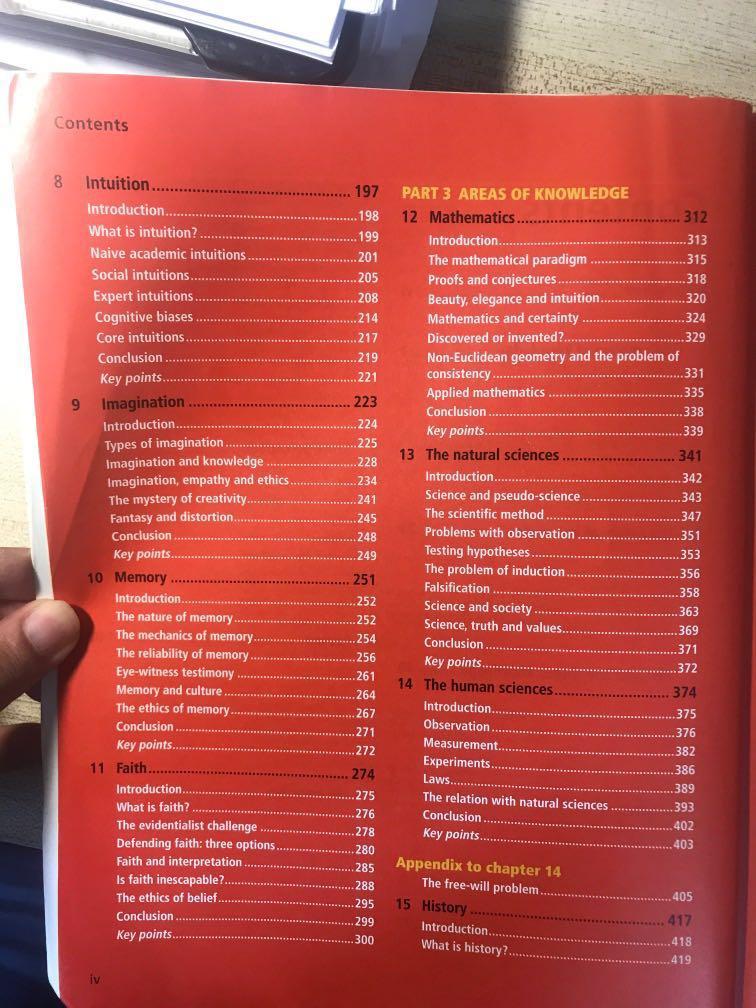 IB TOK Textbook (Theory of Knowledge), Hobbies & Toys, Books ...