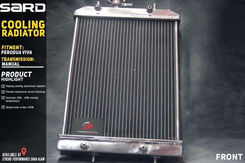 RADIATOR SPORT SARD PERODUA VIVA WITH 12MM PIPE TURBO MT, Auto ...