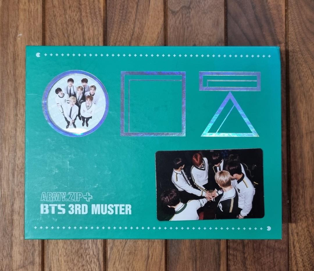 (RARE) BTS 3rd Muster Official Unsealed, Hobbies & Toys, Memorabilia ...
