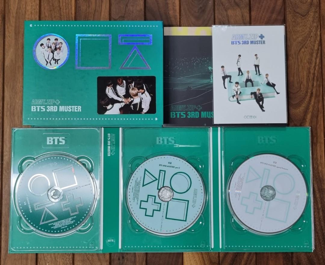 (RARE) BTS 3rd Muster Official Unsealed, Hobbies & Toys, Memorabilia ...