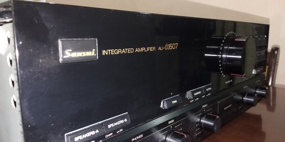 Sansui integrated amplifier, Audio, Other Audio Equipment on Carousell
