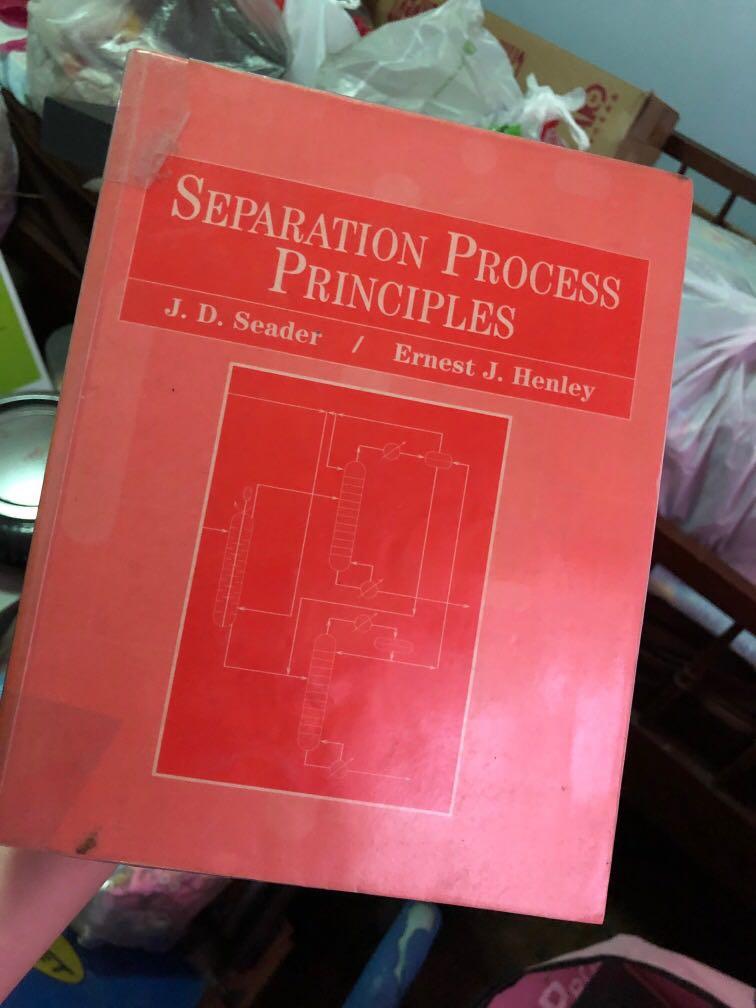 Book: Separation Process Principles, Hobbies & Toys, Books & Magazines ...