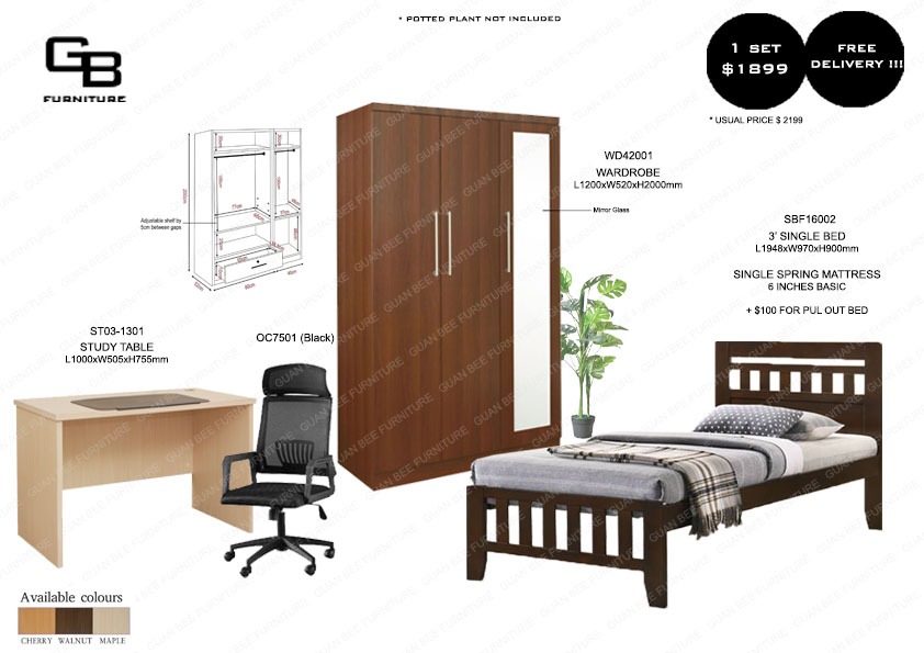 Set Packages for Bedroom, Furniture & Home Living, Furniture, Other ...