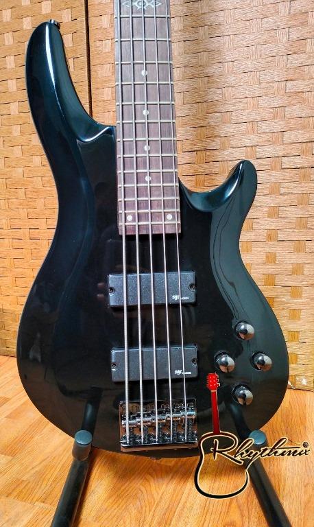 SGR 5 String Bass Guitar By Schecter - Black, Hobbies & Toys, Music ...