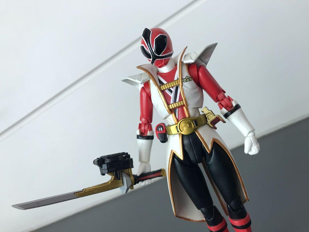 Shf Samurai Sentai Shinkenger Super Shinken Red, Hobbies & Toys, Toys ...