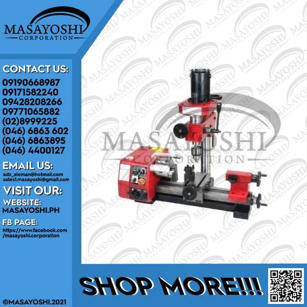 Showa M1 Multi Purpose Drilling Milling Machine | Lathe Machine | Micro ...