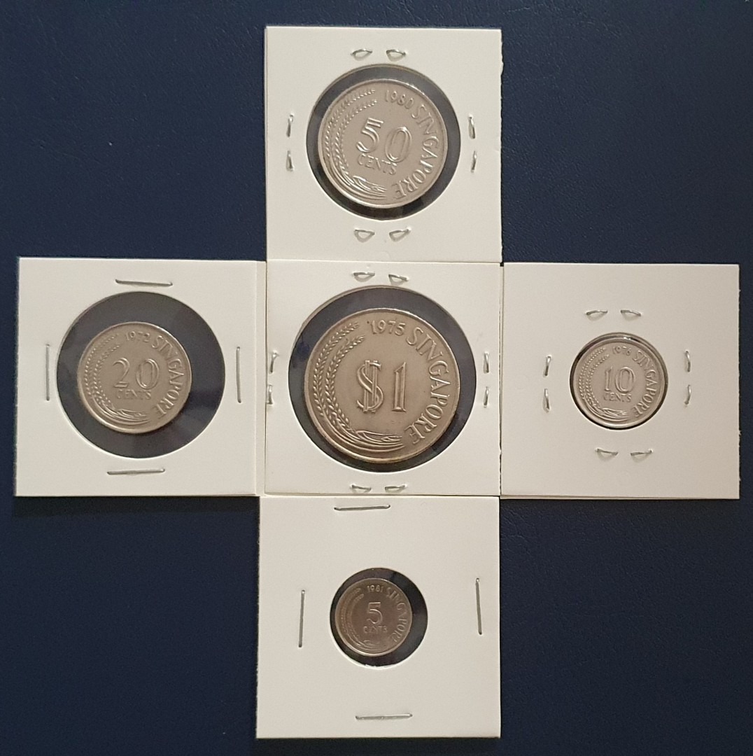 Singapore First Series Coins, Hobbies & Toys, Memorabilia ...