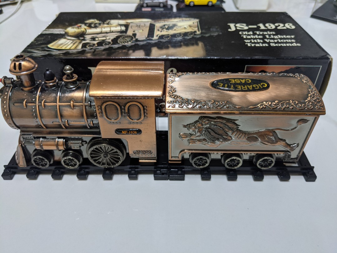 Table Cigarettes Lighter (Train model), Furniture & Home Living, Home ...