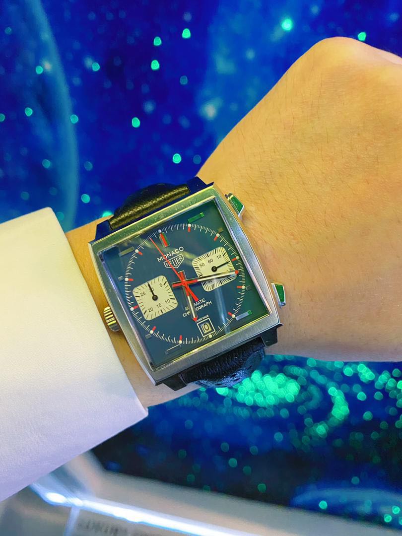 Tag Heuer Monaco Calibre 11 automatic Chronograph, Luxury, Watches on ...