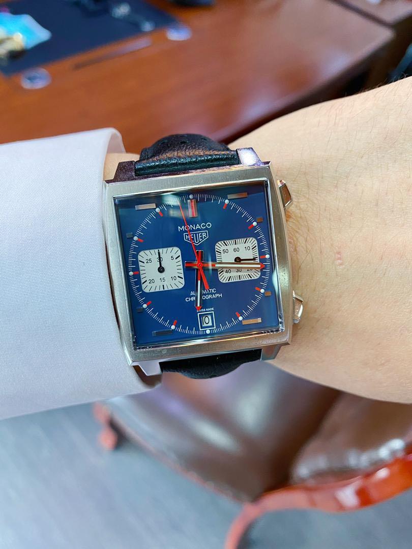 Tag Heuer Monaco Calibre 11 automatic Chronograph, Luxury, Watches on ...