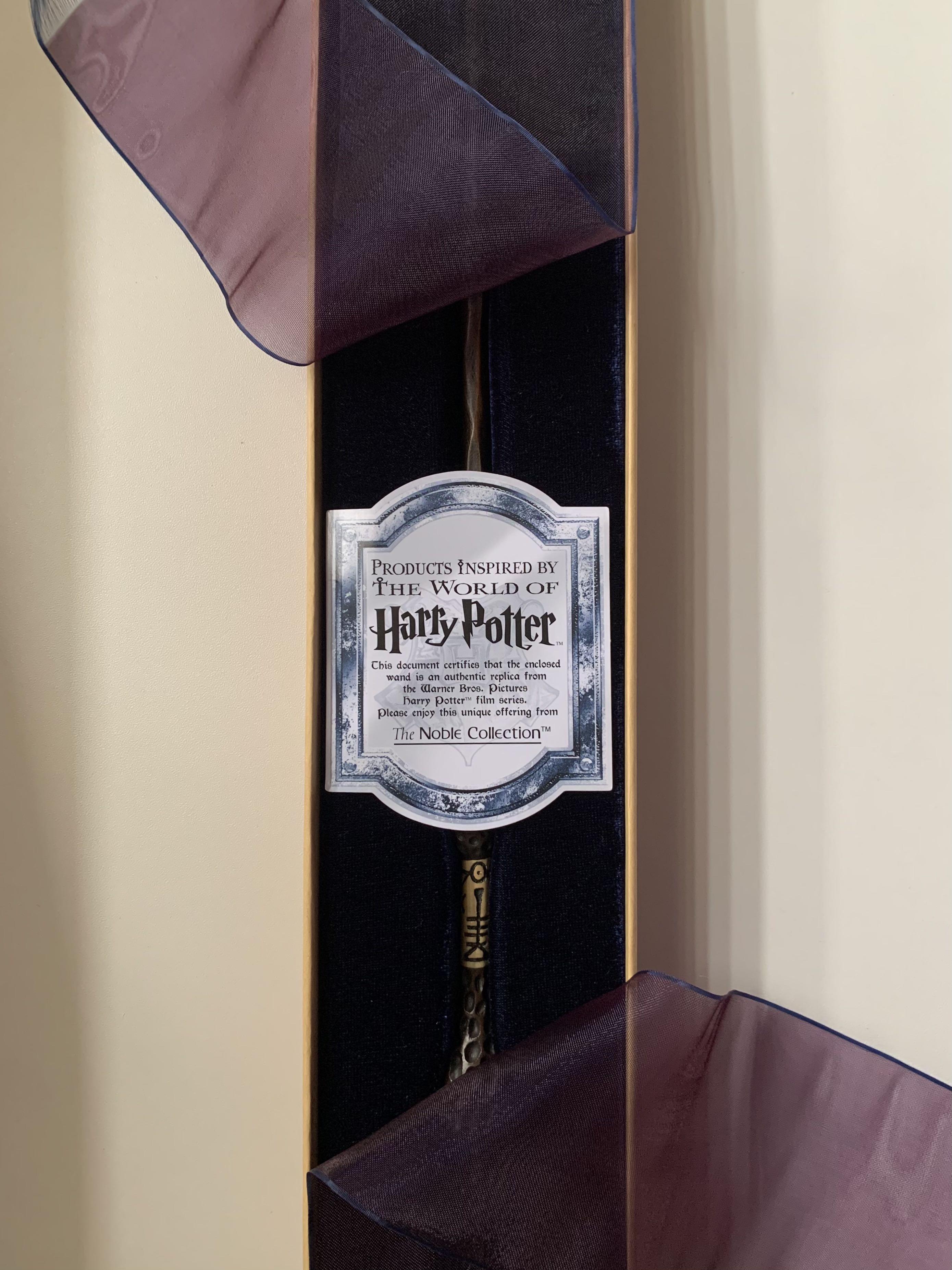The Noble Collection The Elder Wand with Ollivanders Wand Box, Hobbies ...
