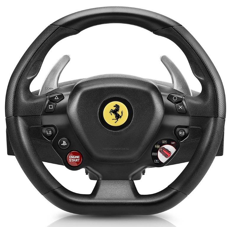 Thrustmaster T80 Ferrari 488 GTB Edition Racing Wheel - PS4 - 4160673 ...