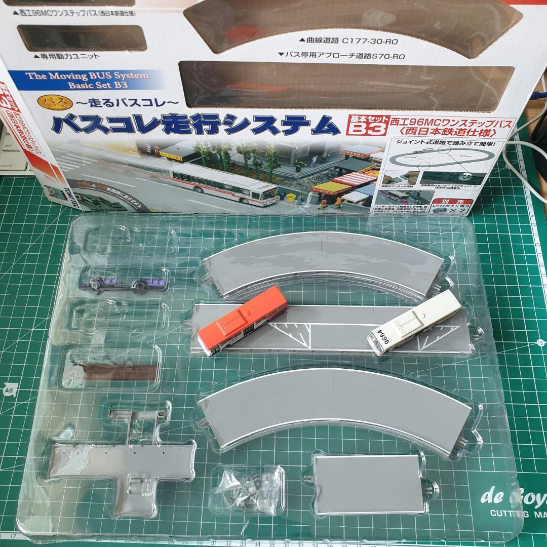 1/150 Tomytec N Scale Moving BUS System Basic Set B3 Model SBSTransit ...