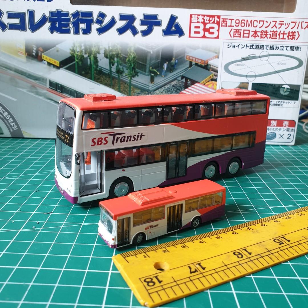 1/150 Tomytec N Scale Moving BUS System Basic Set B3 Model SBSTransit ...