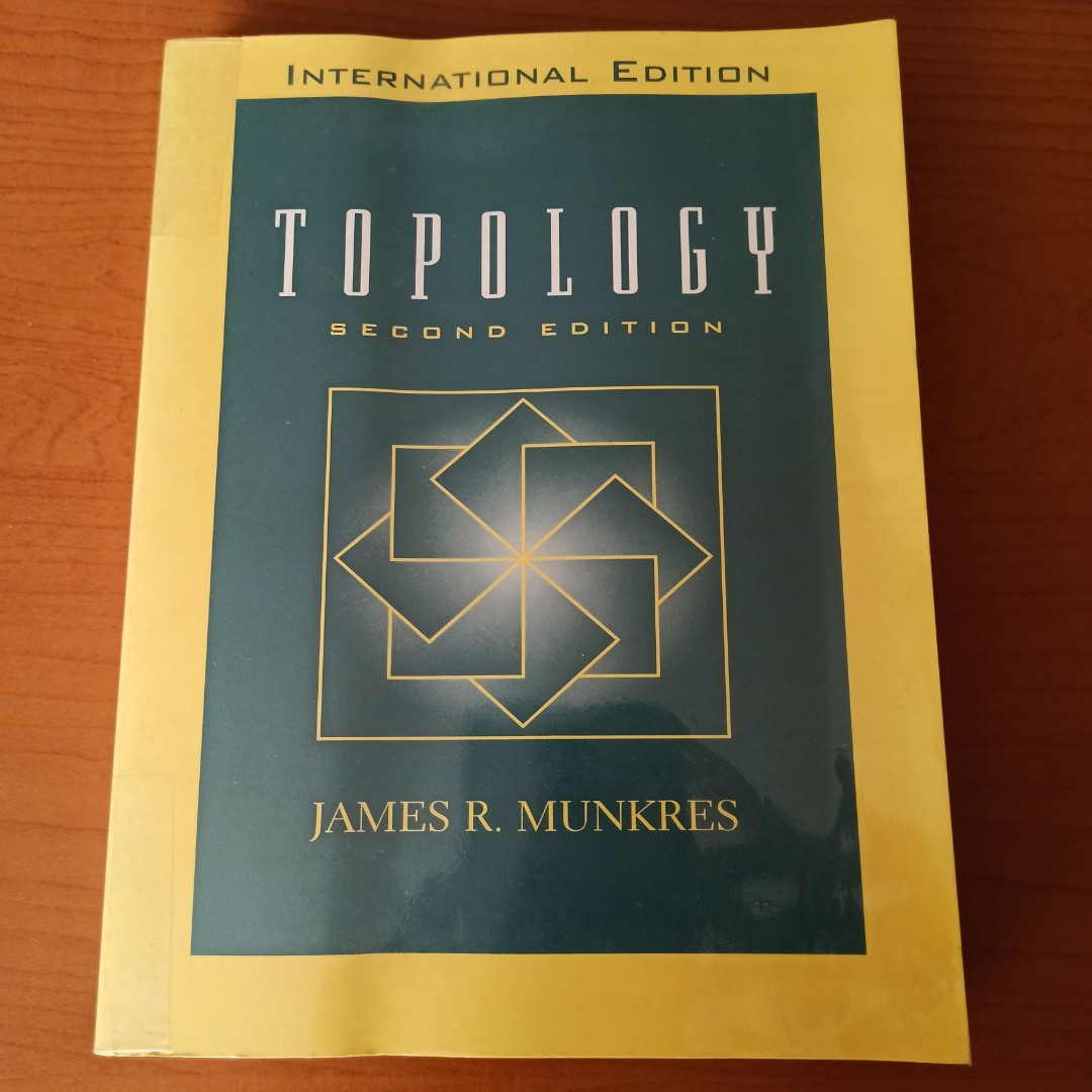 Topology by Munkres, Hobbies & Toys, Books & Magazines, Textbooks on ...