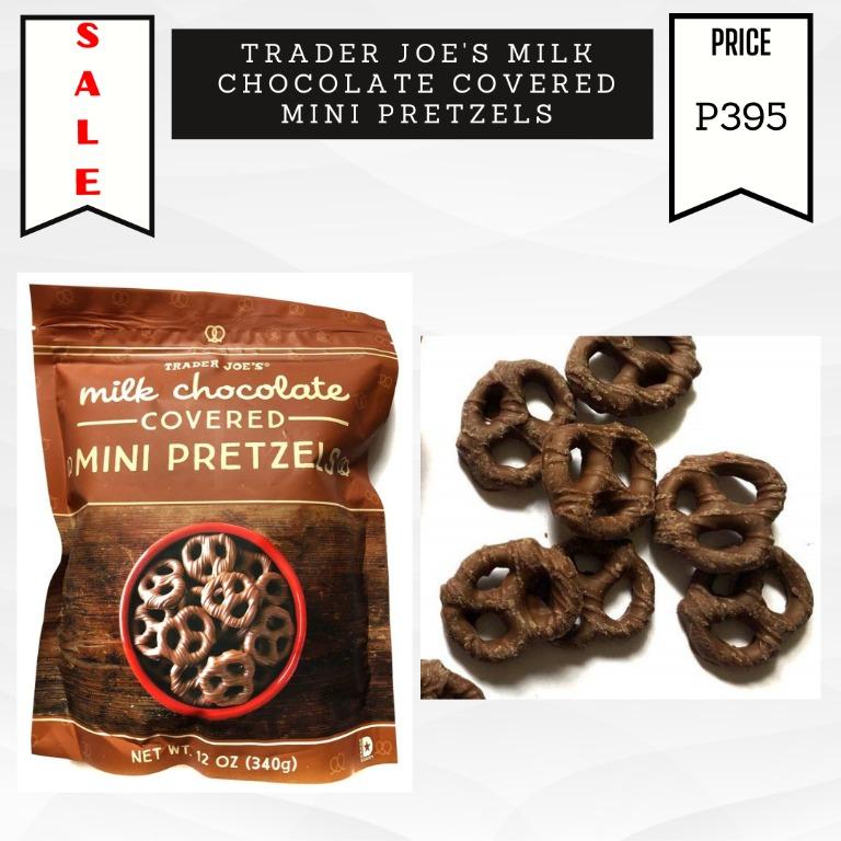 Trader Joe's Milk Chocolate Covered Mini Pretzels, Food & Drinks, Packaged & Instant Food on ...