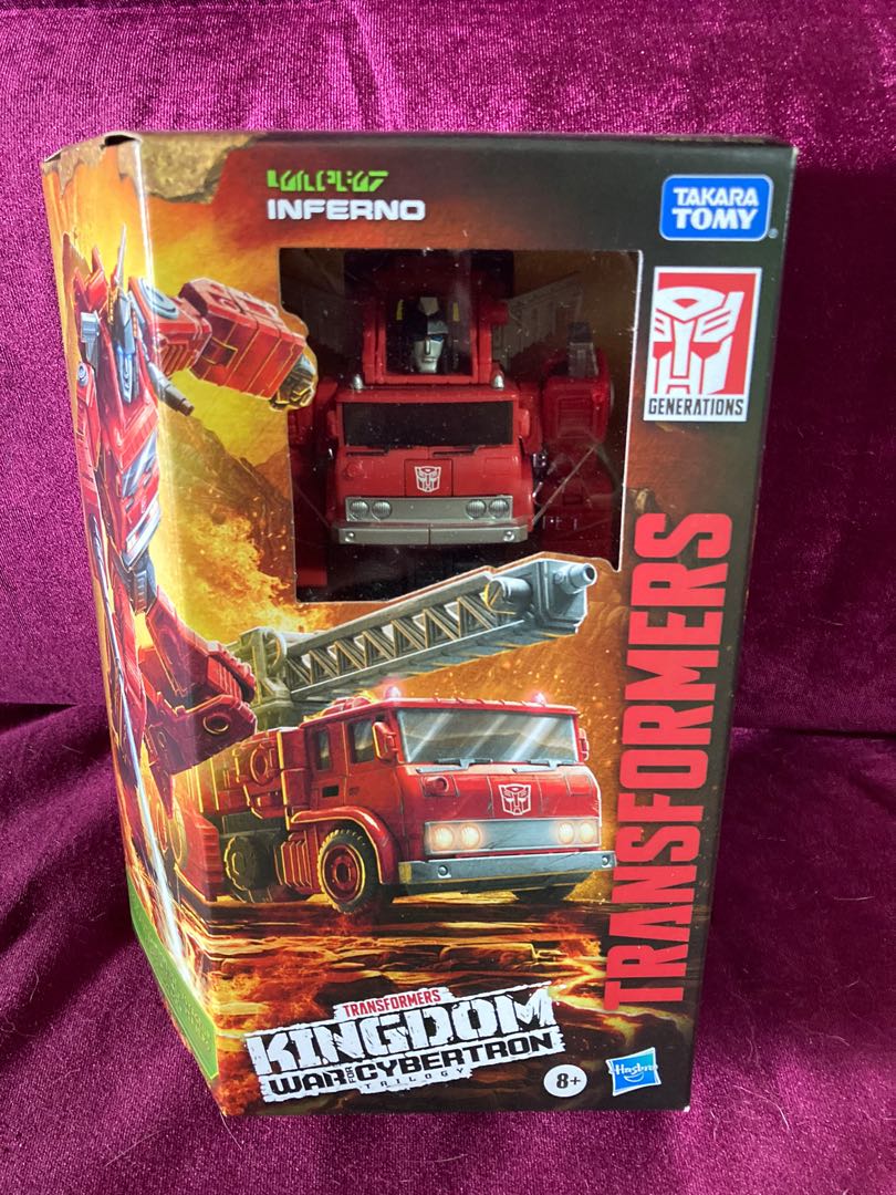 Transformers Kingdom voyager Autobot Inferno, Hobbies & Toys, Toys ...