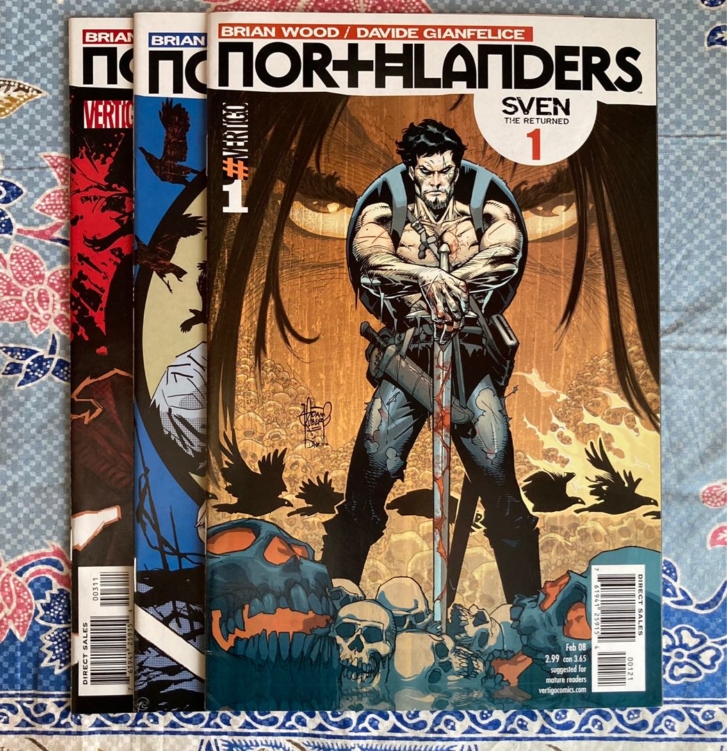 comic Vertigo Northlanders - Sven the Returned, Hobbies & Toys, Books ...