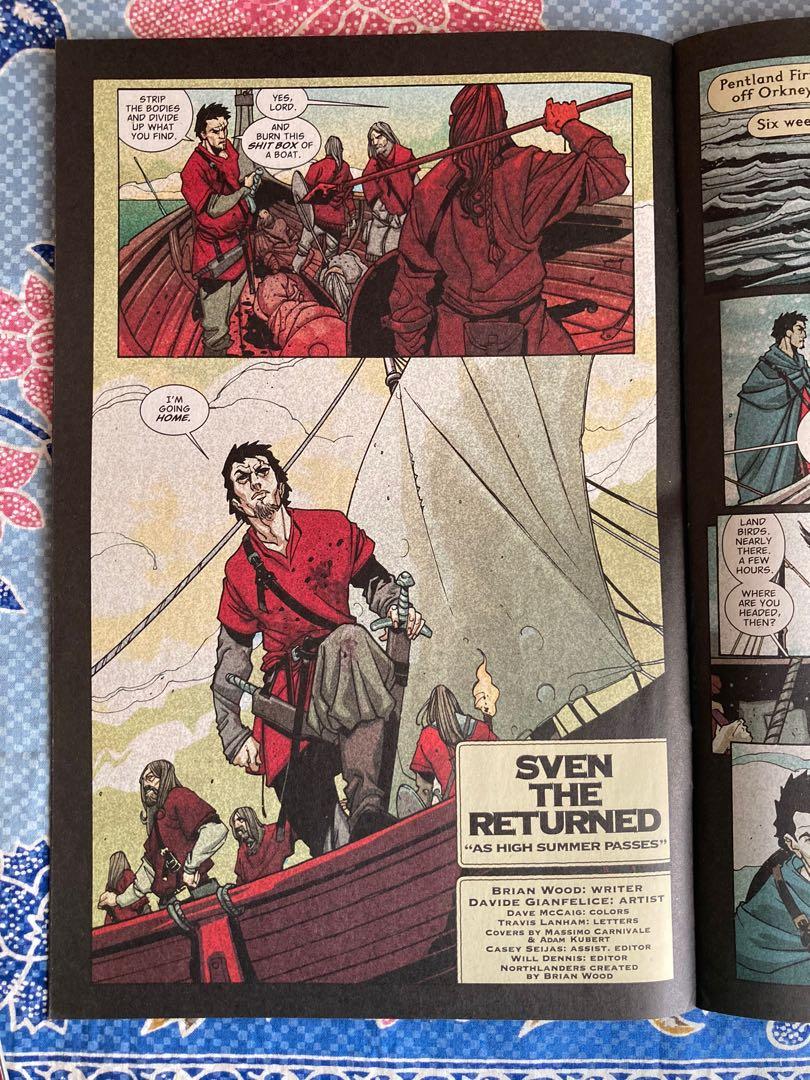 comic Vertigo Northlanders - Sven the Returned, Hobbies & Toys, Books ...