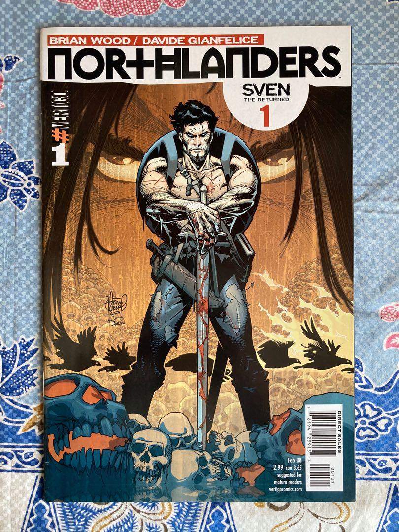 comic Vertigo Northlanders - Sven the Returned, Hobbies & Toys, Books ...