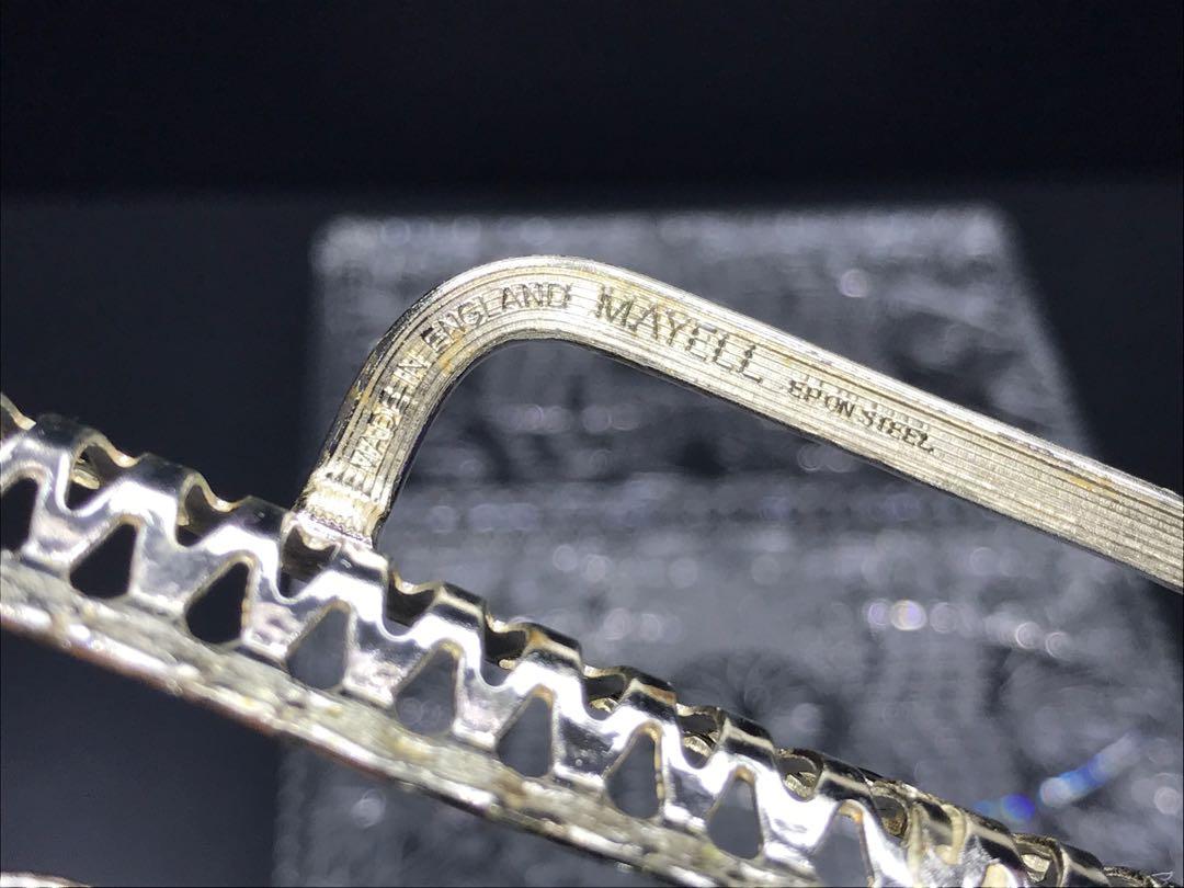 Vintage MAYELL Silver-Plated Crystal Serving Dish - Made in England ...