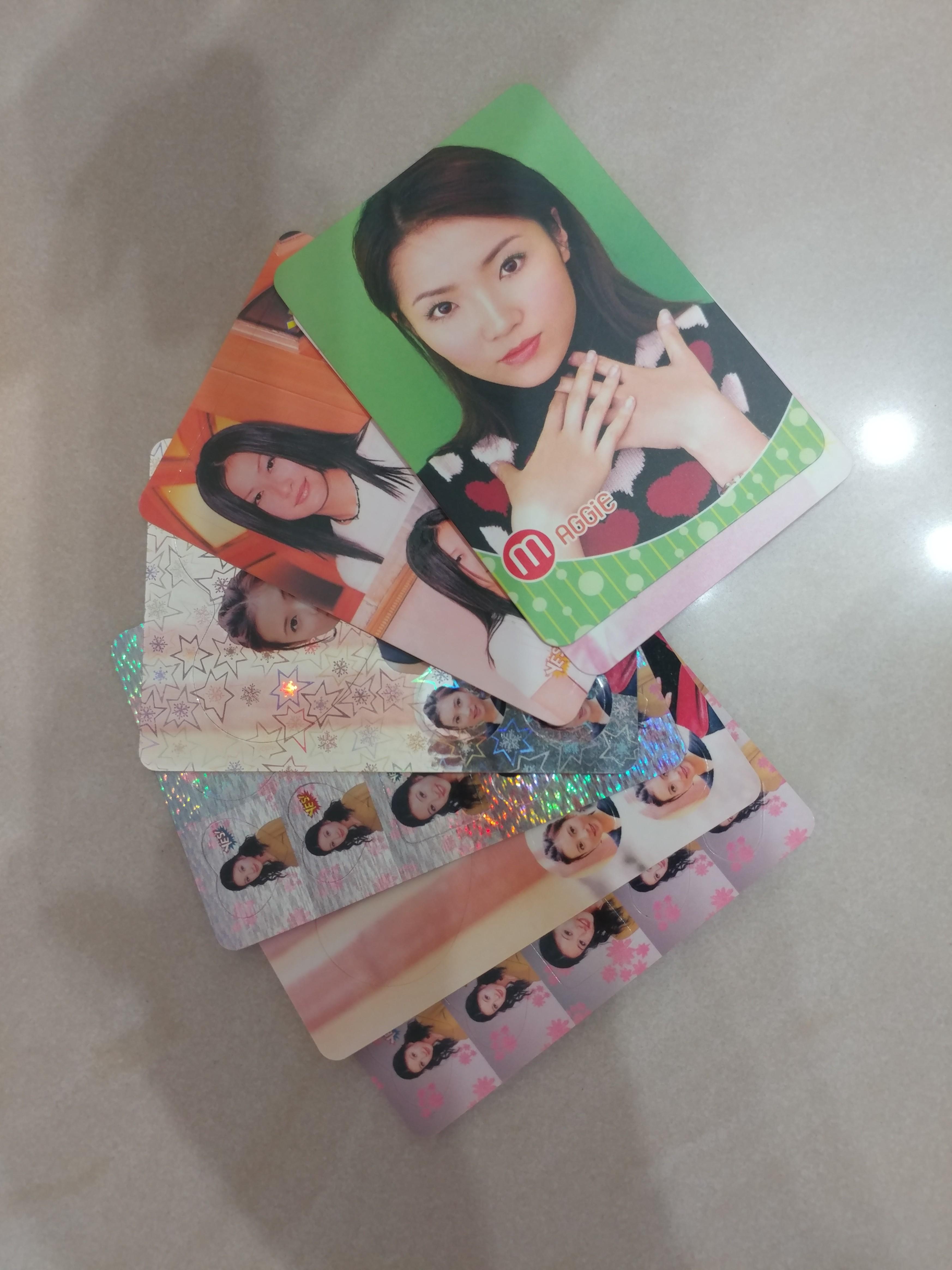 Yes card 梁詠琪 小雪 傅佩嘉 蕭雅軒 孫燕姿 關心妍 林嘉欣 mango 李彩樺 陳文媛bobo 濱崎步 酒井法子 yes卡, 其他, 其他 - Carousell