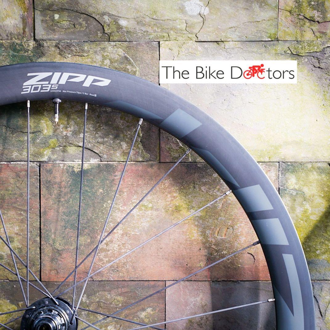 Zipp 303S Carbon Disc Wheelset, Sports Equipment, Bicycles & Parts ...