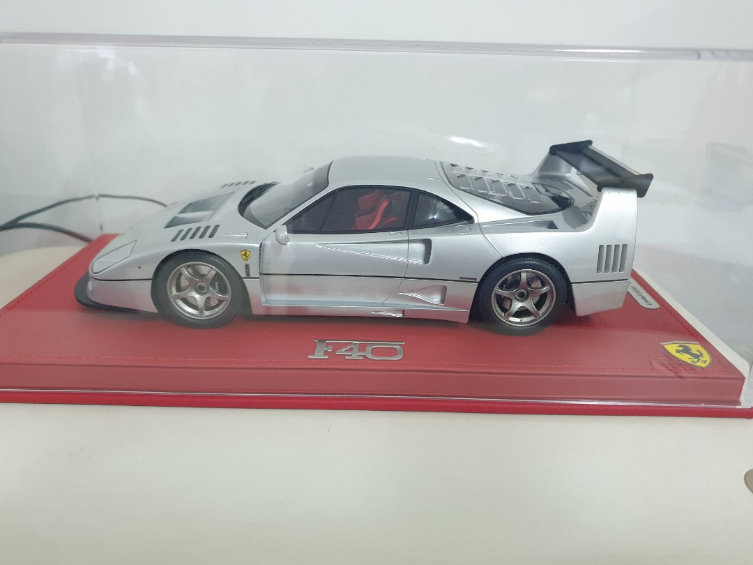 1/18 BBR FERRARI F40 LM SILVER NOT KYOSHO LOOKSMART F50, Hobbies & Toys ...