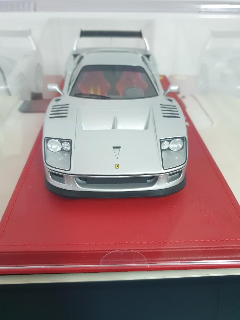 1/18 BBR FERRARI F40 LM SILVER NOT KYOSHO LOOKSMART F50, Hobbies & Toys ...