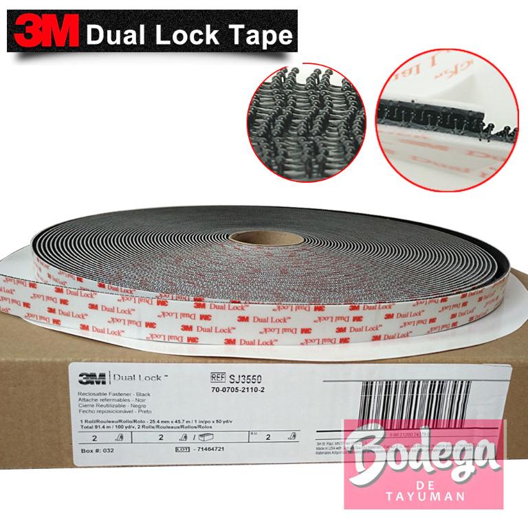 3M Dual Lock recloseable fastener 250 stem sj3550 hook and loop velcro ...
