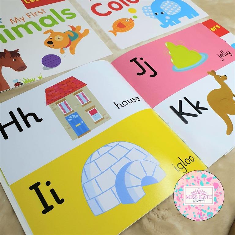 4IN1 LEARNERS FIRST EDUCATIONAL BOOK SET FOR KIDS TODDLERS My First ABC ...