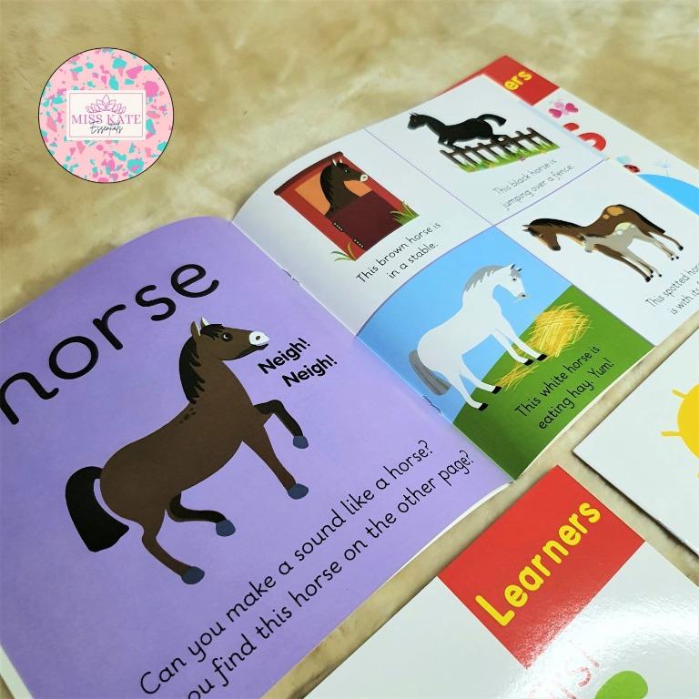 4IN1 LEARNERS FIRST EDUCATIONAL BOOK SET FOR KIDS TODDLERS My First ABC ...