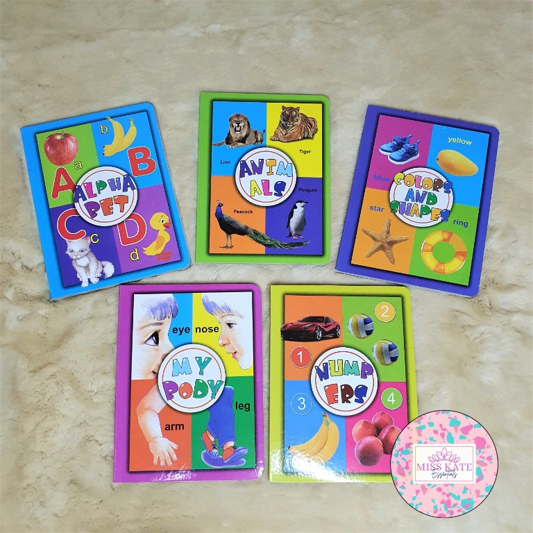 5in1 HARDBOUND BOOKS FOR KIDS EDUCATIONAL BOARD BOOKS Hadbound all ...