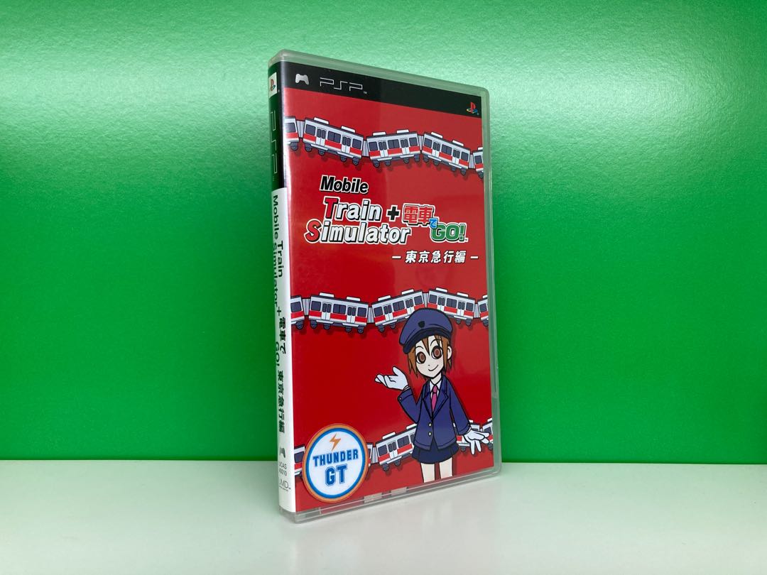 (中古) PSP Mobile Train Simulator+電車GO! 東京急行編 行日版, 興趣及遊戲, 手作＆自家設計, 其他 ...