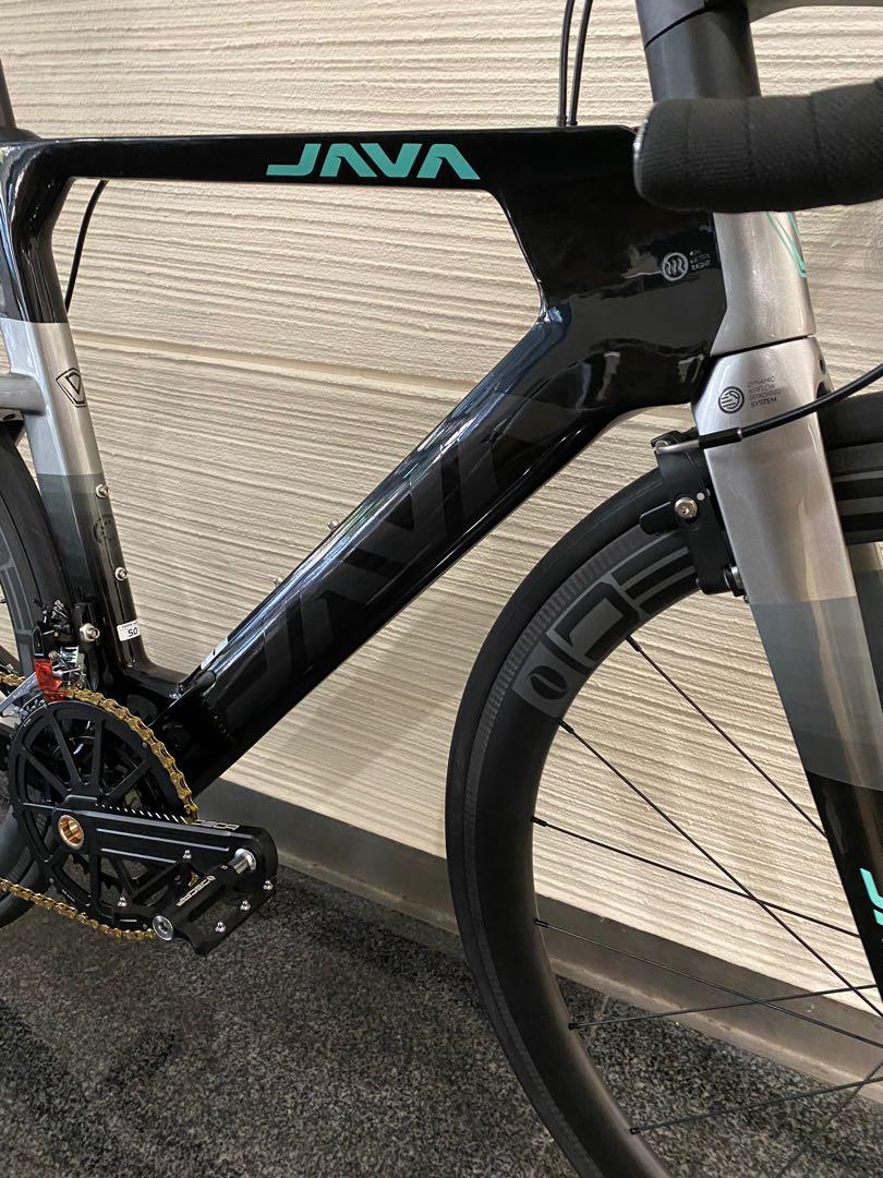 Java Suprema 22 Speed Full Carbon with Wheel / Aluminium wheel | Shimano Shifter | Decaf Wheel ...