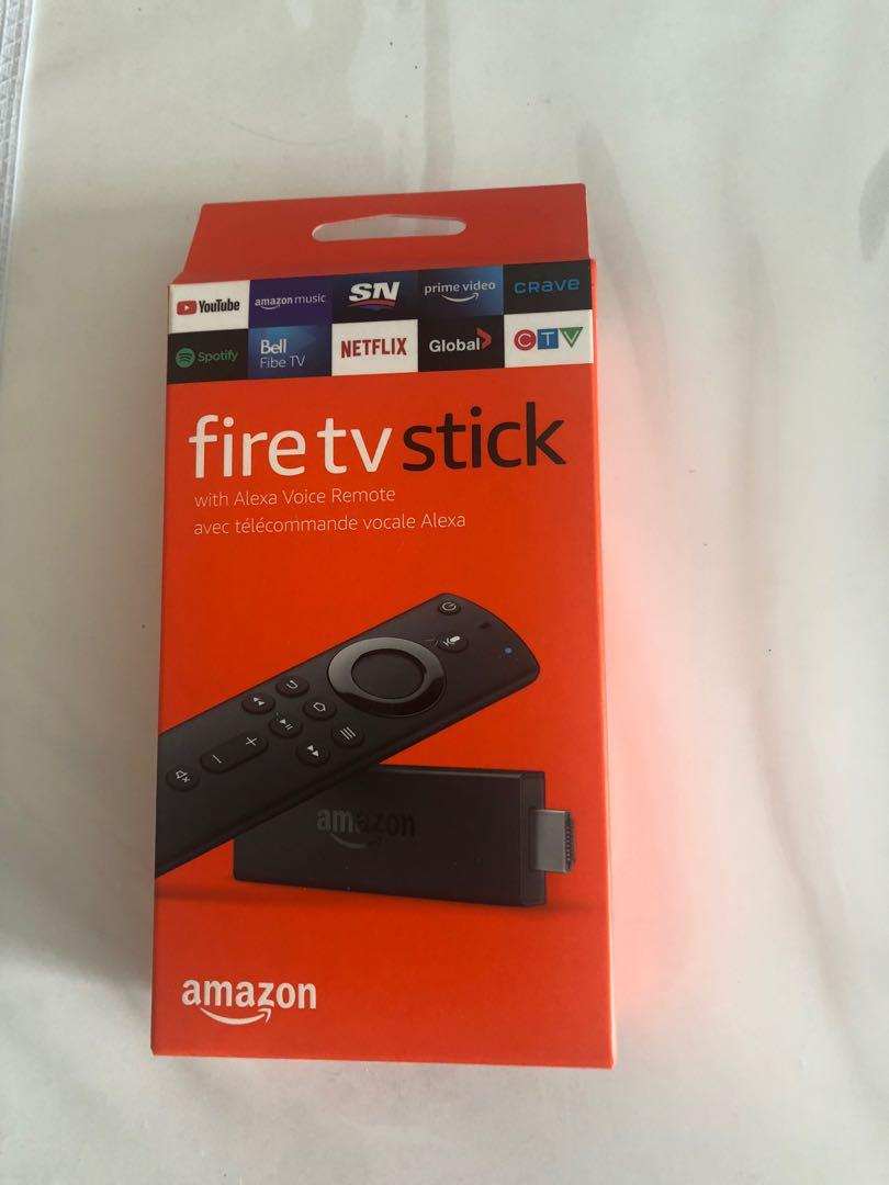 Amazon fire tv stick 2nd Gen, TV & Home Appliances, TV & Entertainment ...