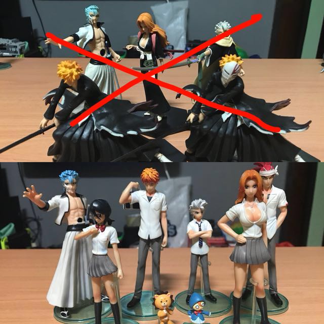 Bleach Characters Figure, Hobbies & Toys, Toys & Games on Carousell