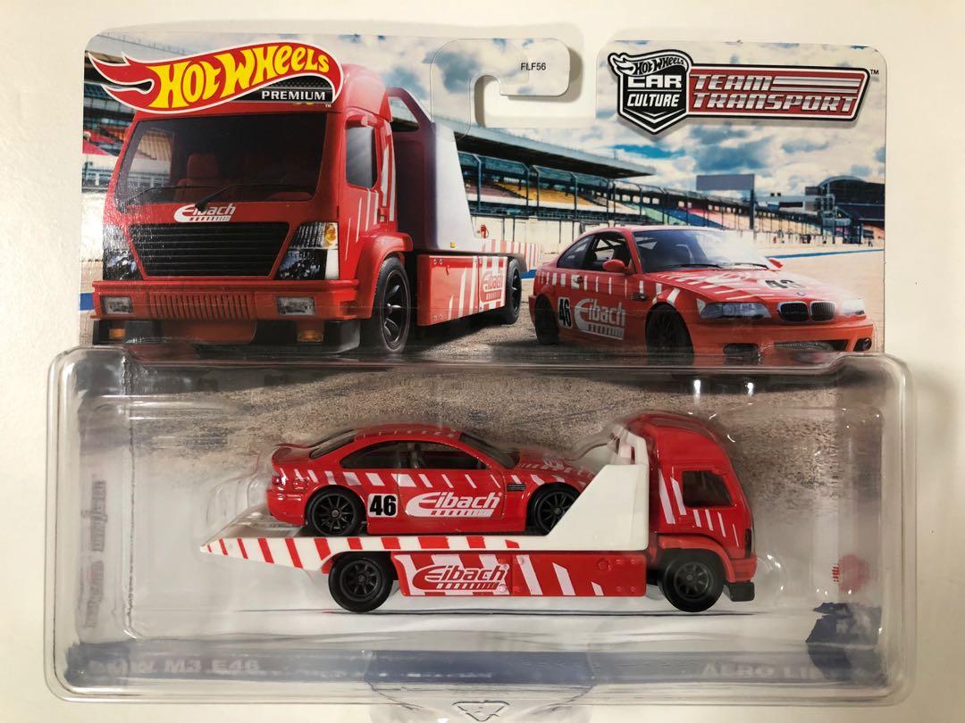 BMW M3 E46 Eibach Team Transport Hot Wheels / Hotwheels, Hobbies & Toys ...
