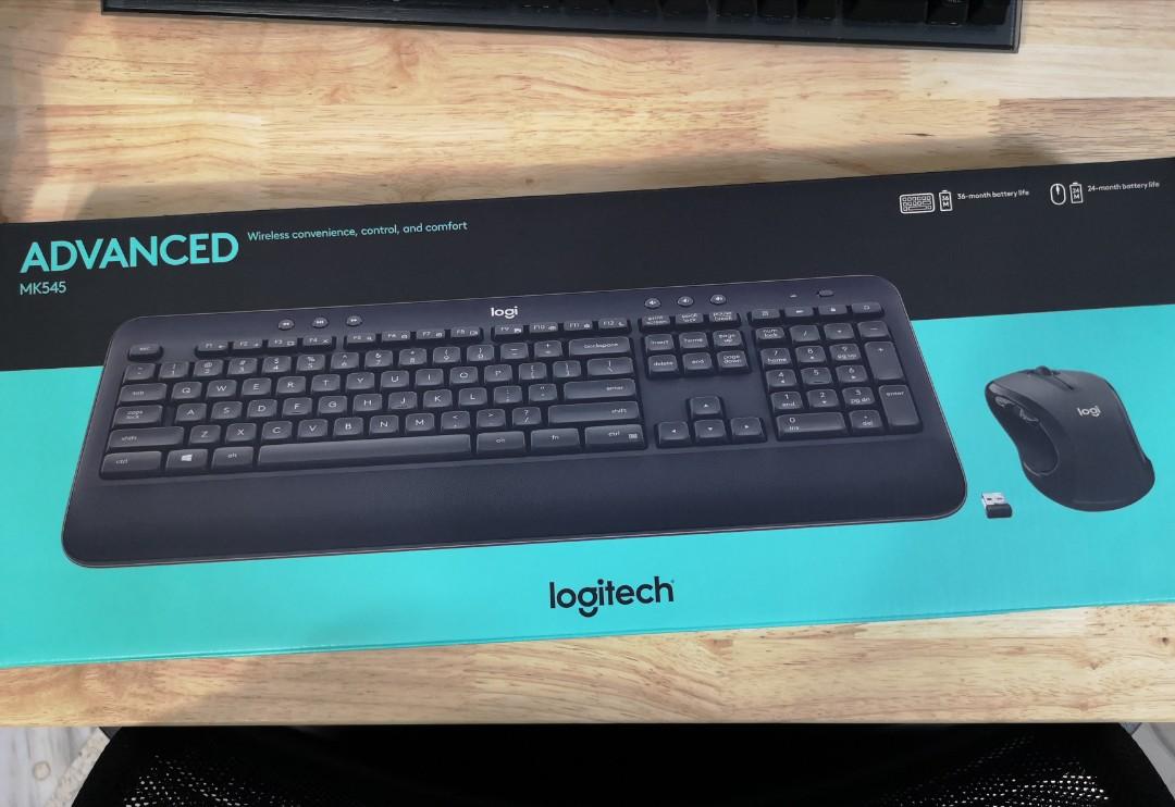 Brand New Logitech MK545 Advanced Wireless Keyboard & Mouse Combo Set, Computers & Tech, Parts ...