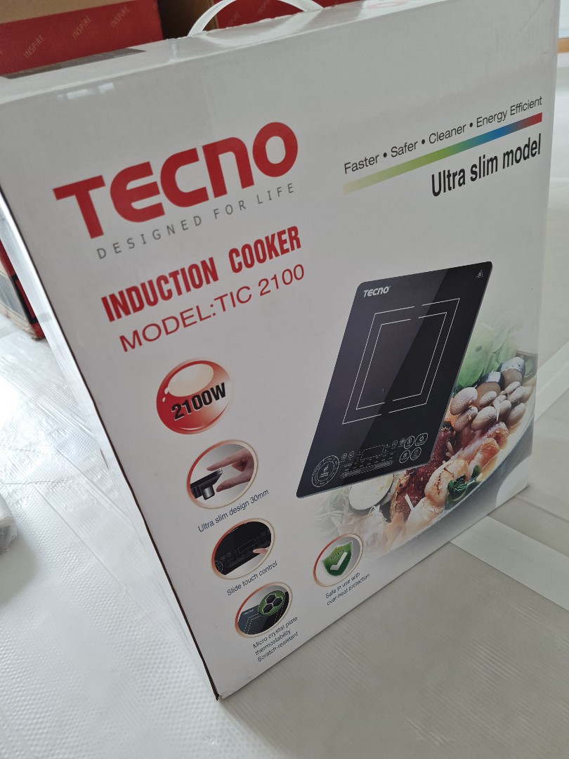 Brand new Tecno Induction cooker TIC 2100, TV & Home Appliances, Other ...